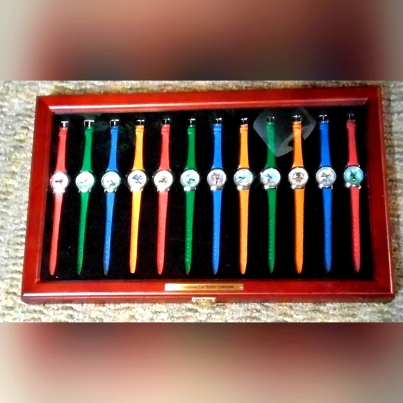 Danbury Mint | Jewelry | Collectable Set Of Cat Watches | Poshmark